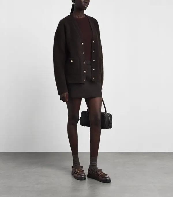 Sandro Leather Buckled Loafers