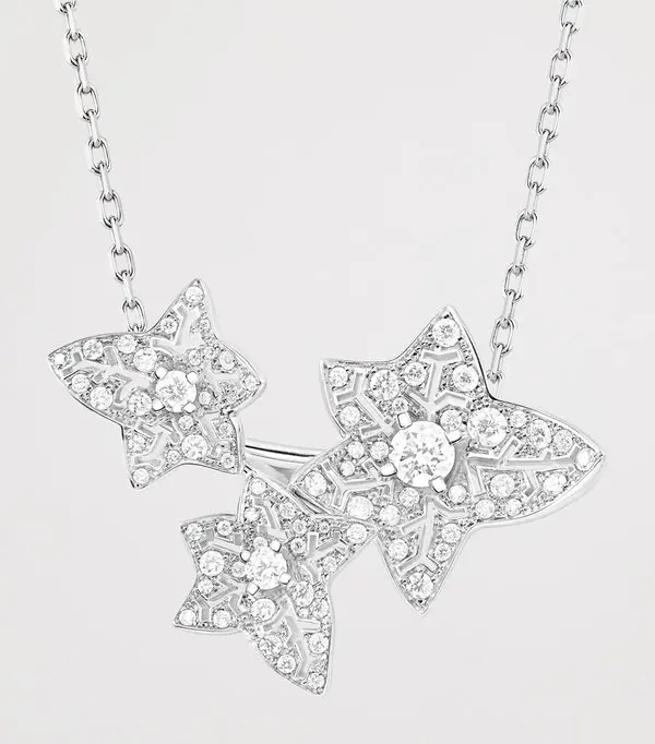 Boucheron White And Diamond Lierre De Paris Necklace