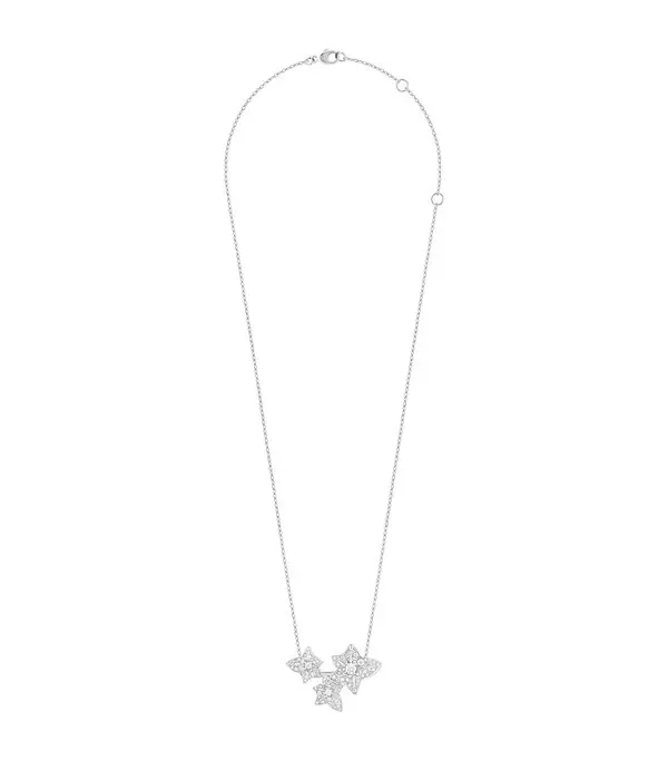 Boucheron White And Diamond Lierre De Paris Necklace