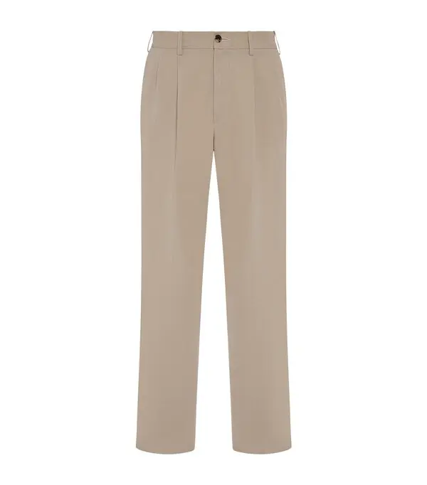 THE ROW Tomasino Cotton Trousers