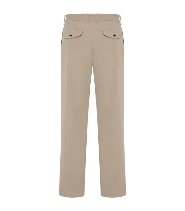THE ROW Tomasino Cotton Trousers