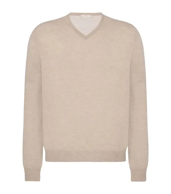 THE ROW Mapple Cashmere V-neck Jumper