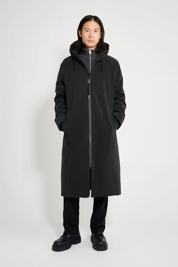 Stutterheim Stockholm Long Matte Winter Coat