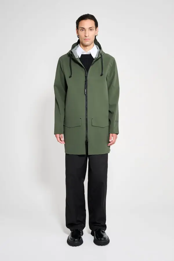 Stutterheim Stockholm Patch Raincoat