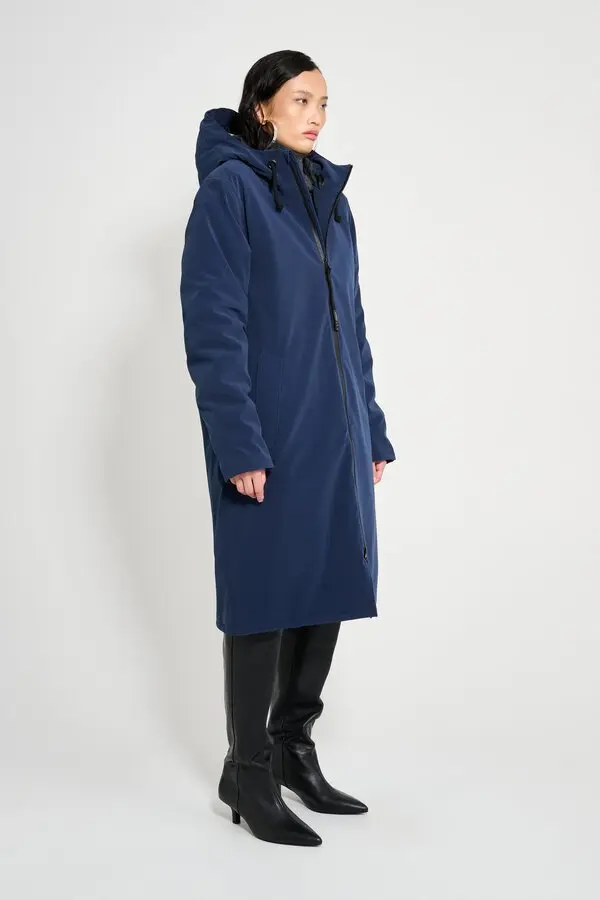 Stutterheim Stockholm Long Matte Winter Coat