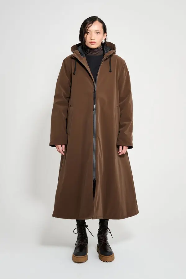 Stutterheim Mosebacke Long Matte Winter Coat