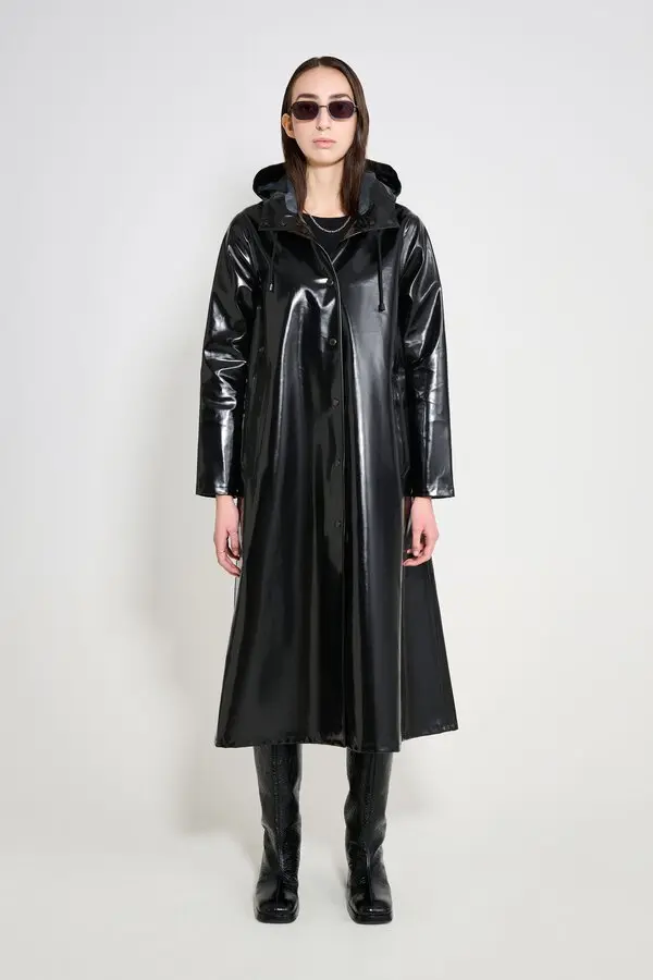 Stutterheim Mosebacke Long Opal Raincoat