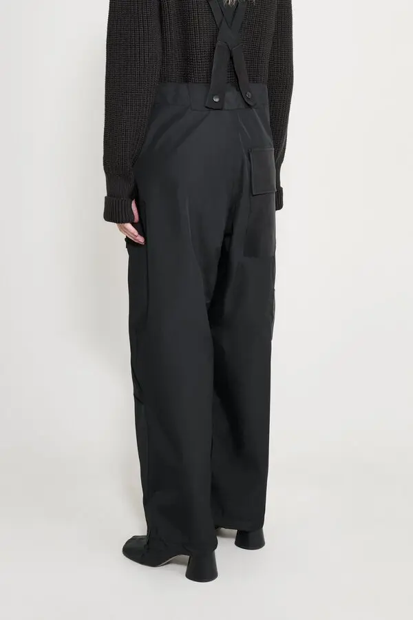 Stutterheim Space Bib Trousers - Black