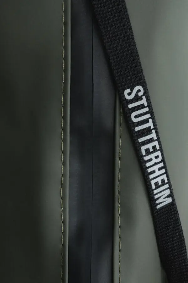 Stutterheim Container Small Wash Bag - Green