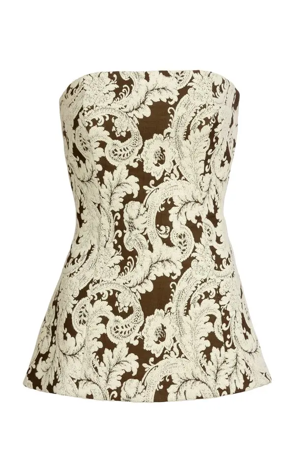 Silvia Tcherassi Astor Jacquard Top