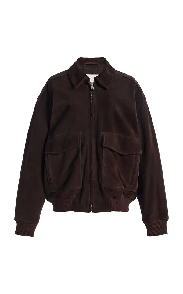 Citizens Of Humanity Vivienne Suede Jacket - Brown