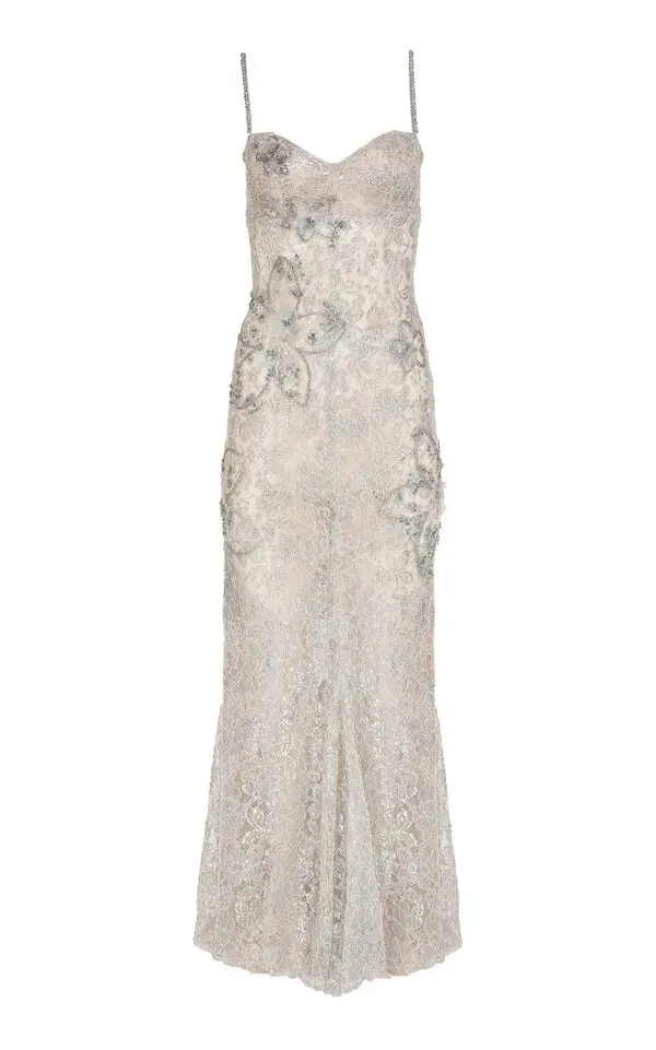 FRANCESCA MIRANDA Bruma Lace Maxi Dress