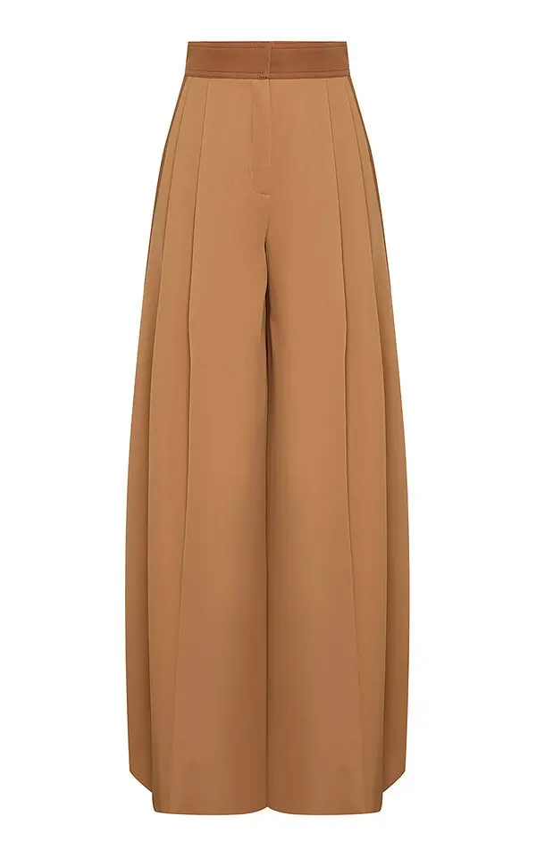Zimmermann Valiant Drill Cotton Wide-leg Pants