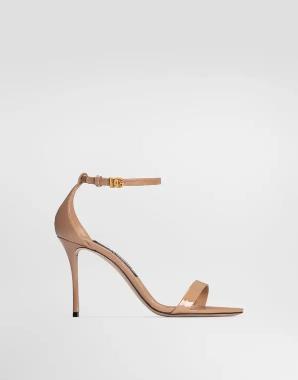 Dolce & Gabbana Sandalo Sandals And Wedges Leather - Beige