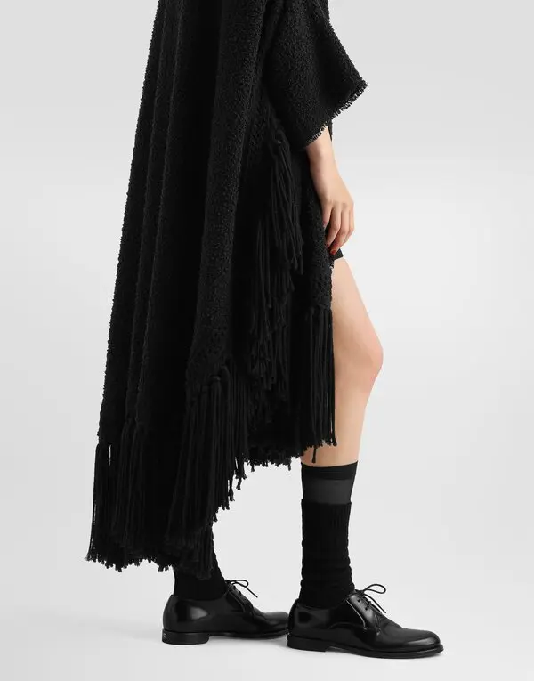 Dolce & Gabbana Bouclé Cape Coat Collection