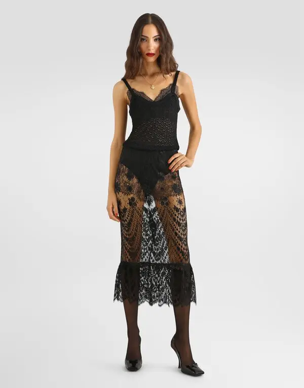 Dolce & Gabbana Lace Top Collection