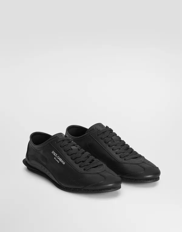 Dolce & Gabbana Calfskin Lipari Lace-ups - Black