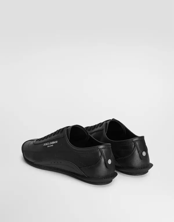 Dolce & Gabbana Calfskin Lipari Lace-ups - Black