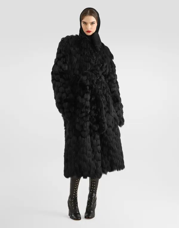 Dolce & Gabbana Shearling Coat Collection