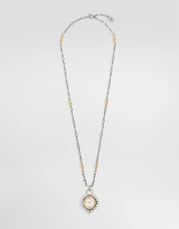 Dolce & Gabbana Watch Necklace Bijoux Multi-colored Metal