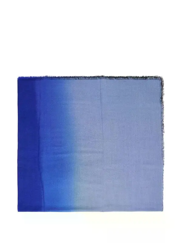 Faliero Sarti Ombré Frayed-edge Scarf