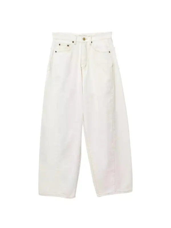 LA PISCINE Asymmetric Denim Jeans