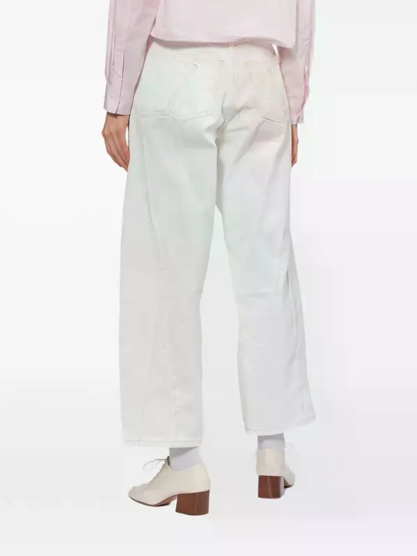 LA PISCINE Asymmetric Denim Jeans