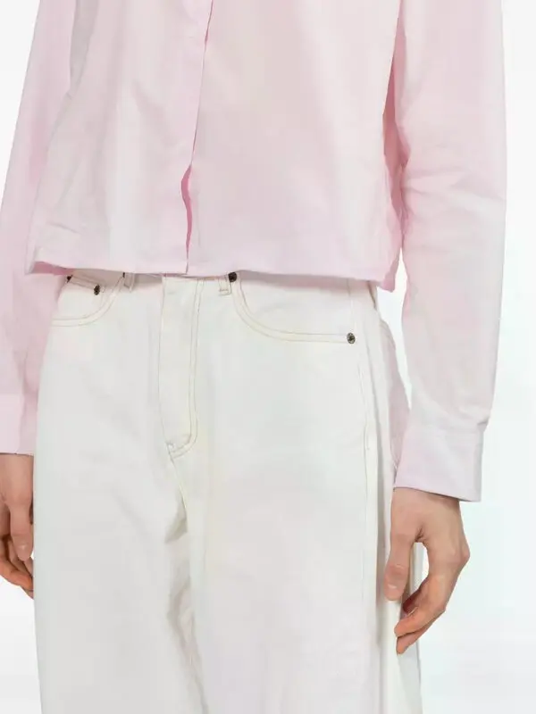 LA PISCINE Asymmetric Denim Jeans