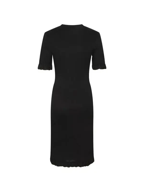 JIL SANDER Ribbed Midi Dress