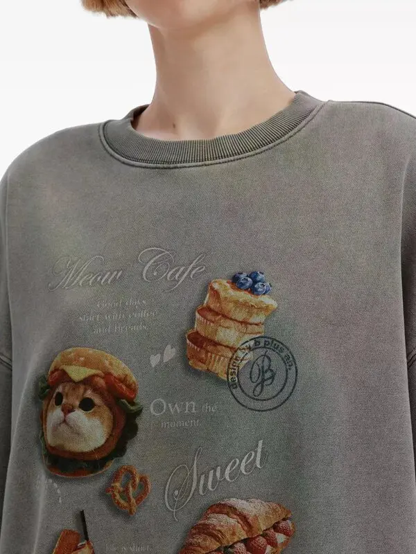 B+AB Graphic-print Sweatshirt