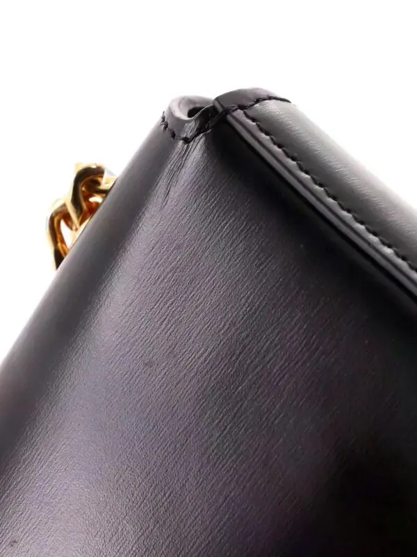 Celine Triomphe Chain Leather Small Shoulder Bag