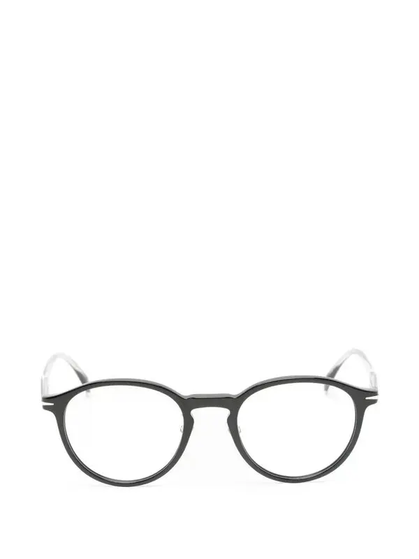 DB EYEWEAR BY DAVID BECKHAM Round-frame Glasses - Black