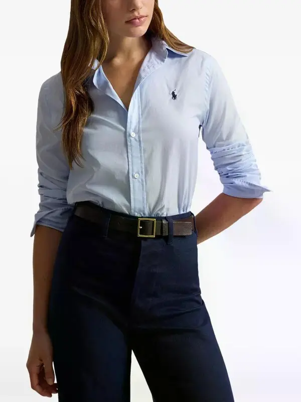 Polo Ralph Lauren Logo-embroidered Button-down Shirt