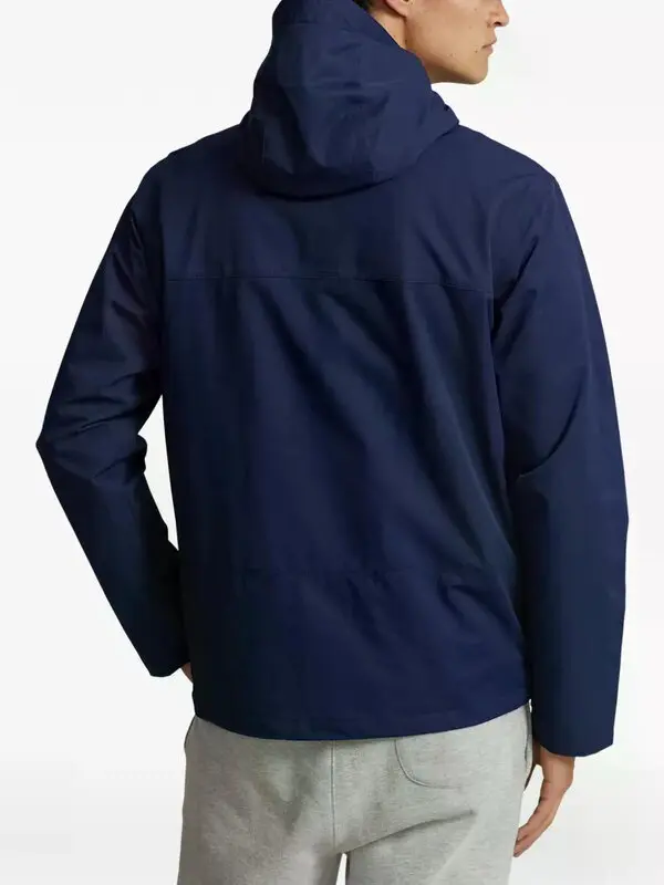 Polo Ralph Lauren Hooded Logo-embroidered Jacket