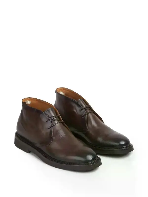 Officine Creative Lace-up Leather Boots