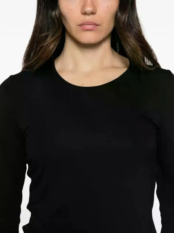 VELA SHOP Long-sleeve Crew-neck T-shirt