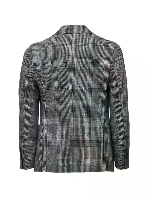 CIRCOLO 1901 Prince Of Wales Check Blazer - Grey