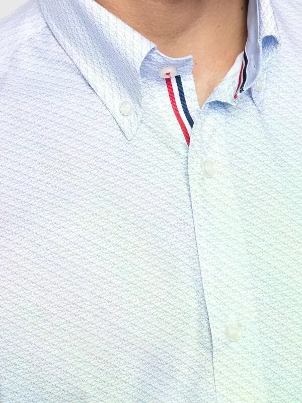 Paul & Shark All-over Shark Monogram Shirt