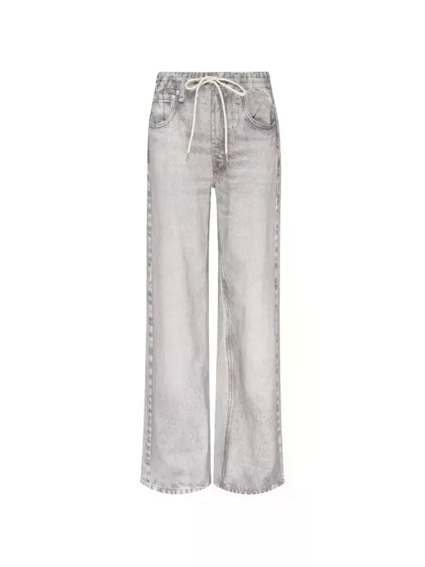 Rag & Bone Rb Miramar Drawstring Acid-wash Jeans