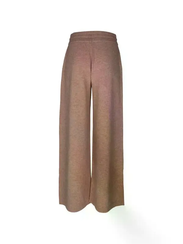 AUTRY Drawstring-waist Wide-leg Track Pants - Neutrals