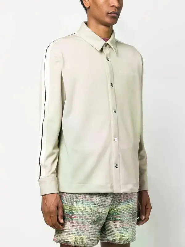 Palm Angels Track Striped Shirt