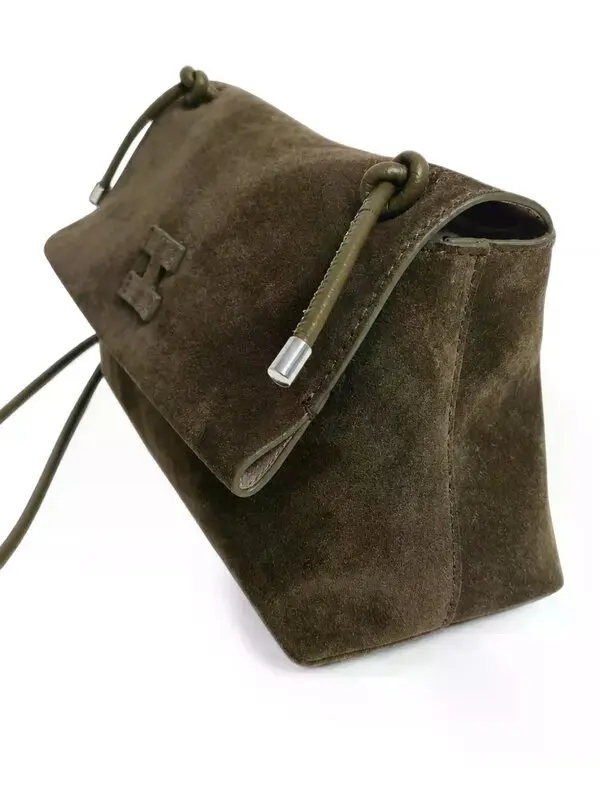 IACUCCI Suede-finish Logo-patch Tote Bag