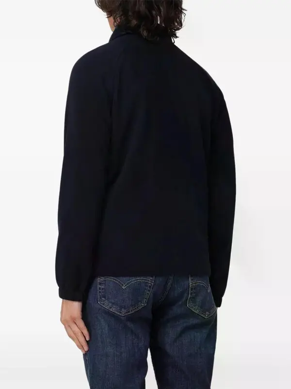 SEBAGO Tender Fleece-texture Raglan-sleeved Shirt Jacket