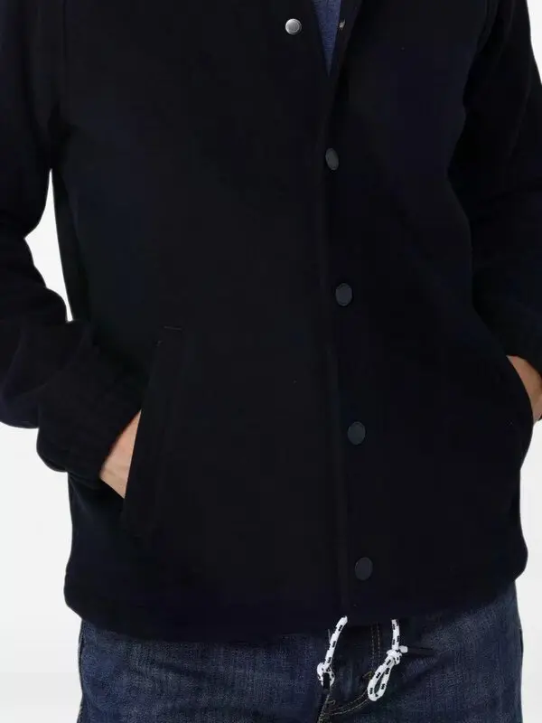 SEBAGO Tender Fleece-texture Raglan-sleeved Shirt Jacket