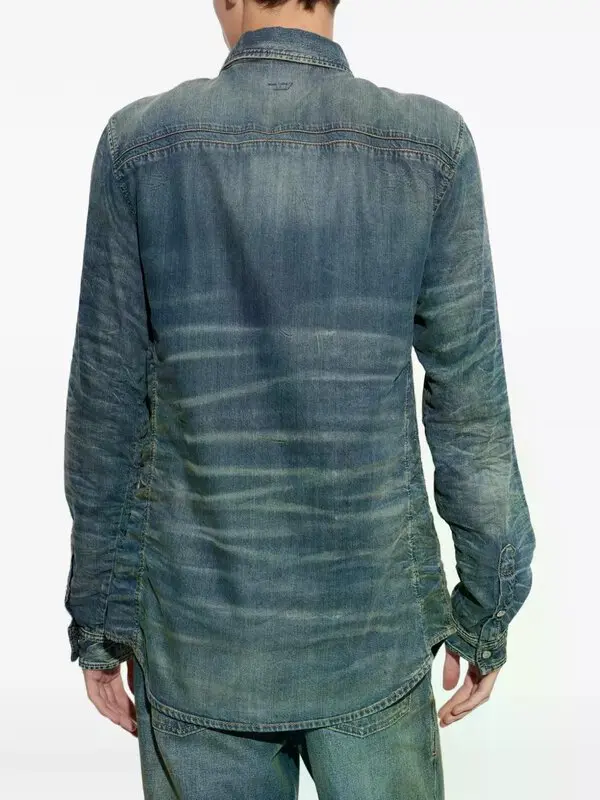 DIESEL® Faded Whiskered Shirt