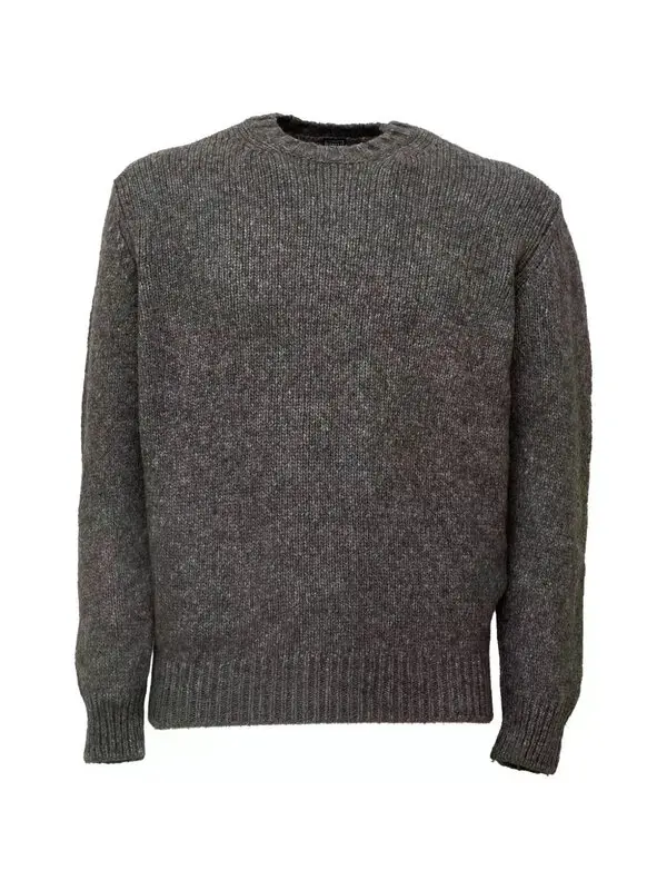 Fedeli Chunky-knit Crew-neck Sweater
