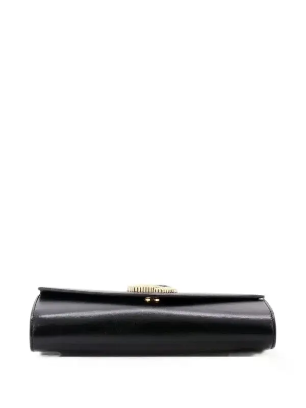 Gucci Gg Broadway Envelope Leather Clutch Bag