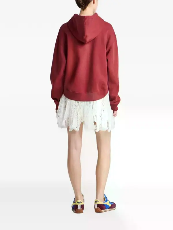 JW Anderson Embroidered Drawstring Hoodie