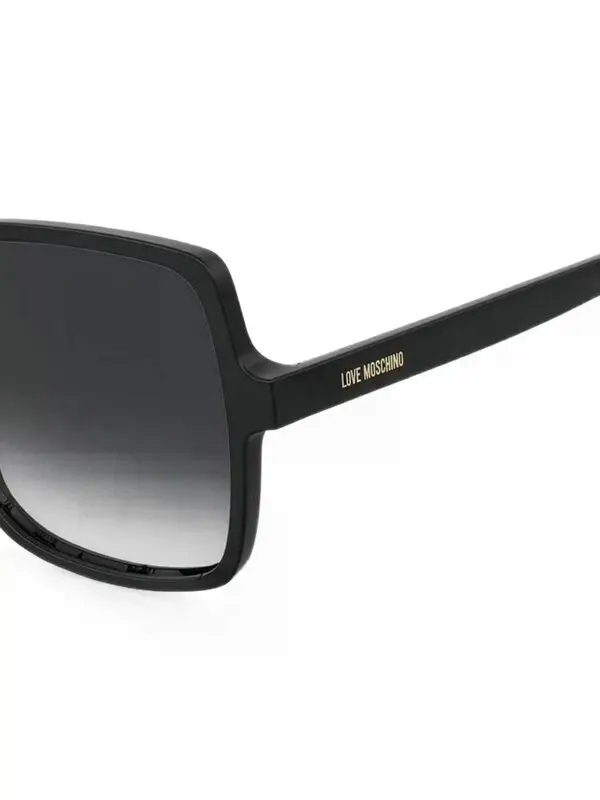 Moschino Geometric-frame Sunglasses