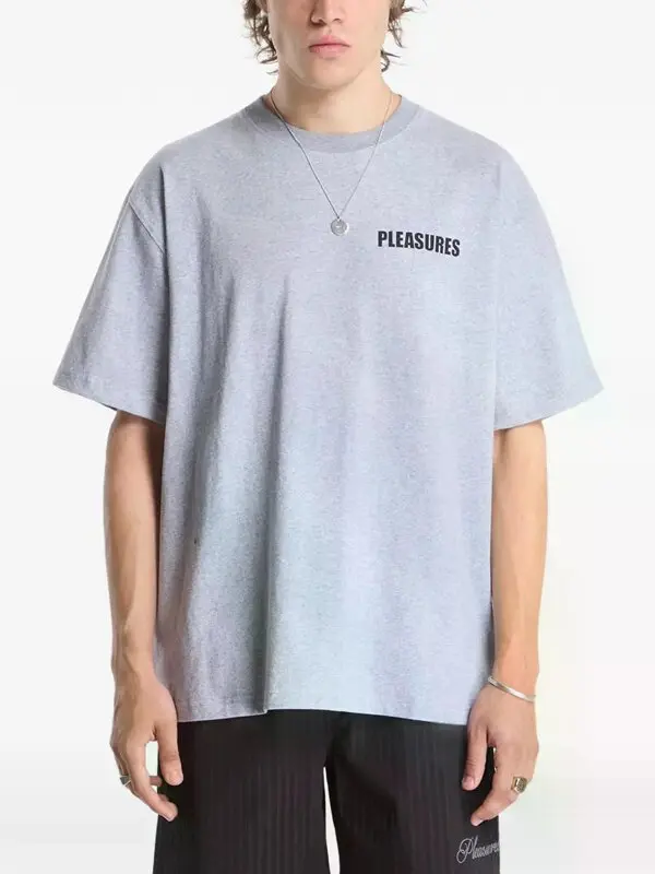 PLEASURES Impact Logo-print T-shirt